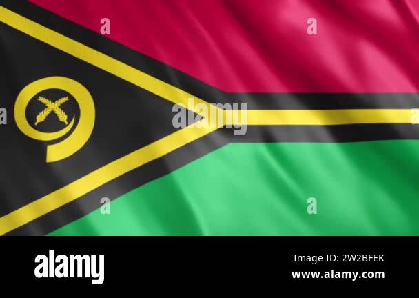 Vanuatu Flag Animation, Full HD, 1920x1080 Pixels, Extend the duration ...