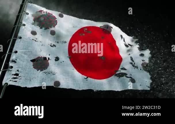 Japan flag torn Stock Videos & Footage - HD and 4K Video Clips - Alamy