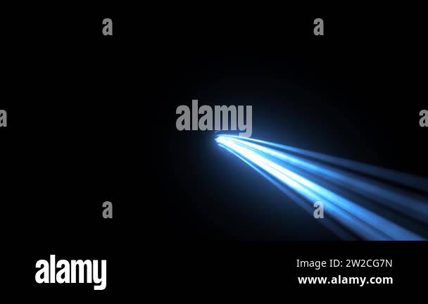 Abstract Glowing Slow Motion Light Strokes Background/4k animation of ...