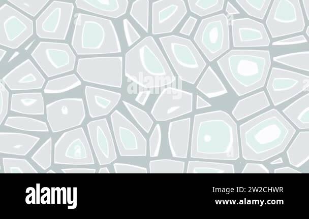 Abstract noise of round and square shapes seamless looping animation ...