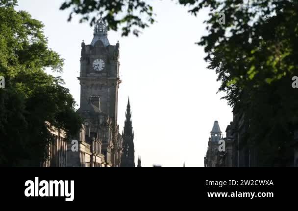 Balmoral clock scott monument Stock Videos & Footage - HD and 4K Video ...
