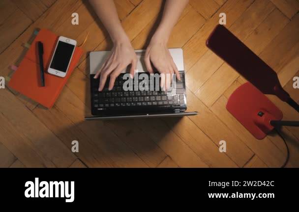 Hacker typing a code on a computer keyboard by pressing keys intensively Stock Video Footage - Alamy