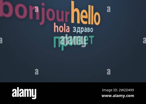 Different languages multiple languages Stock Videos & Footage - HD and ...