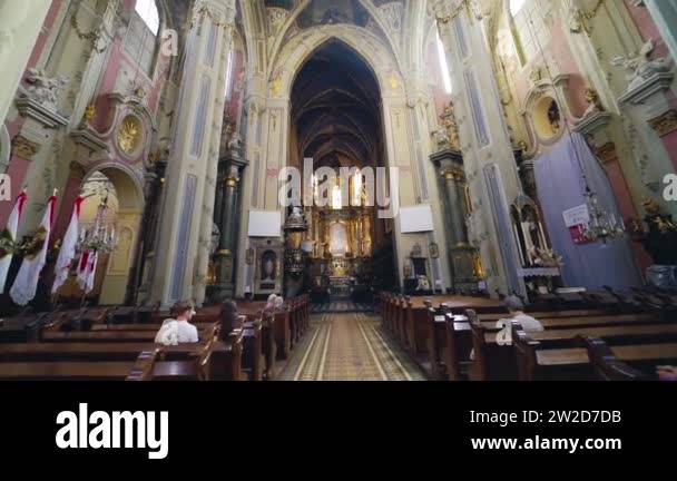 Baroque church of the assumption of the blessed virgin mary Stock ...