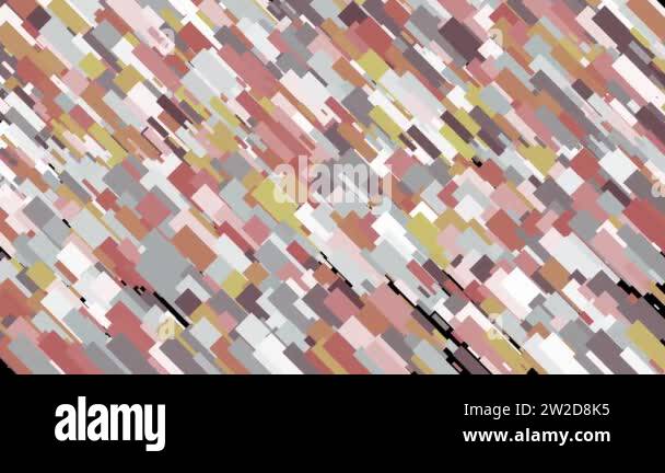 Overlapping background of multicolored strokes. Animation. Colorful ...