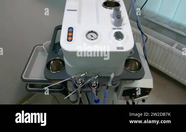 VINNYTSYA, UKRAINE - NOVEMBER 4, 2020: Otolaryngologist's tool ...
