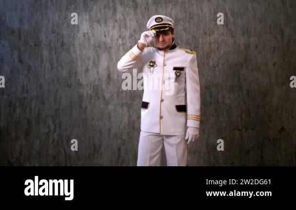Captain in white uniform Stock Videos & Footage - HD and 4K Video Clips ...