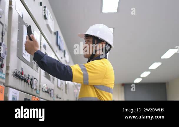 Engineer monitoring control room Stock Videos & Footage - HD and 4K ...