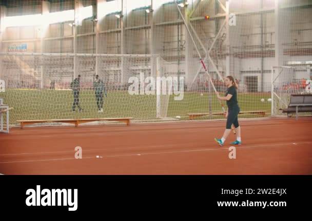 Pole vault training on stadium Stock Videos & Footage - HD and 4K Video ...