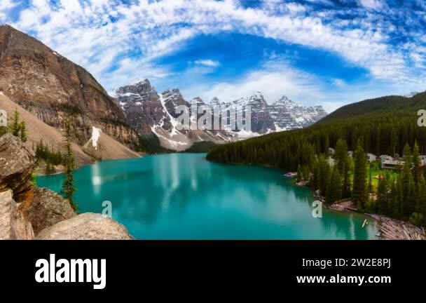 Cinemagraph Continuous Loop Animation. Beautiful view of an Iconic ...