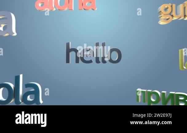 Hello talk languages Stock Videos & Footage - HD and 4K Video Clips - Alamy