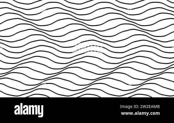 Waving Threads Parallax Multiple Frequencies Overlay Layers Stock Video ...