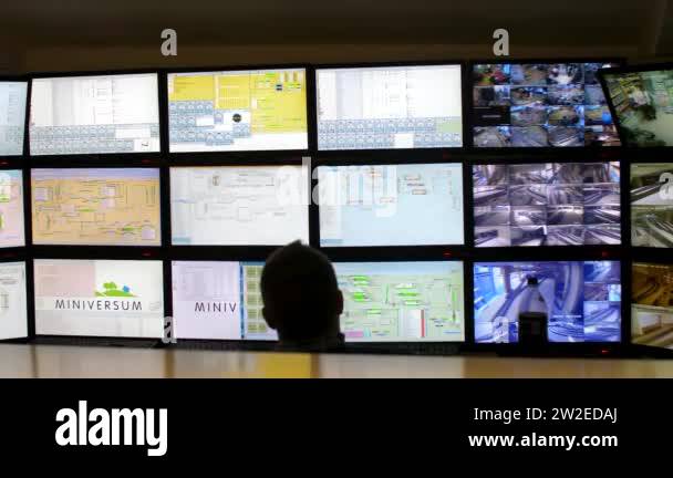 Museum security control room Stock Videos & Footage - HD and 4K Video ...