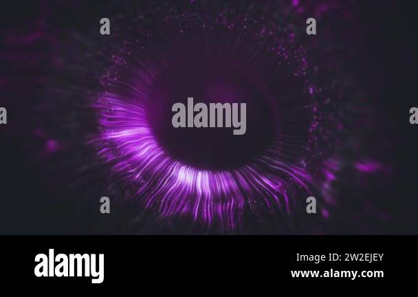 Purple colored lines after a blast scattering out of a bright circle ...
