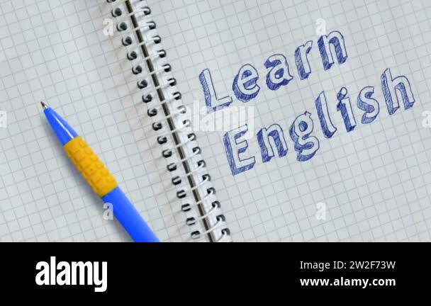 English handwritten word font Stock Videos & Footage - HD and 4K Video ...