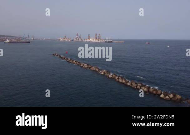 Oil tanker ships aerial Stock Videos & Footage - HD and 4K Video Clips ...