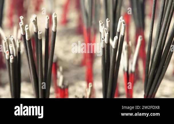 Red prayer sticks Stock Videos & Footage - HD and 4K Video Clips - Alamy