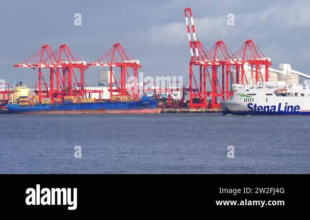 Container handling port Stock Videos & Footage - HD and 4K Video Clips ...