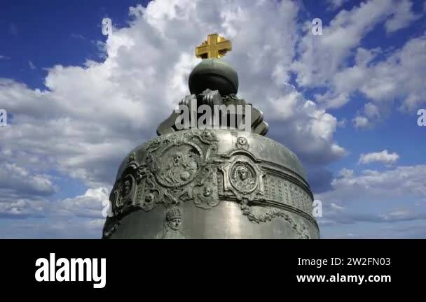Tsar Bell, Moscow Kremlin, Russia -- also known as the Tsarsky Kolokol ...