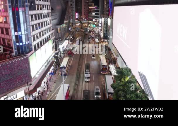 Neon lights hennessy road causeway Stock Videos & Footage - HD and 4K Video Clips - Alamy
