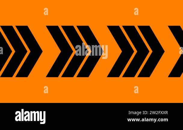 Chevrons in Triplets Groups of Three Warning Sign Danger Alert ...