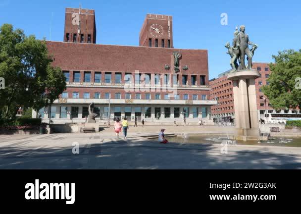 Oslo norway radhus architecture Stock Videos & Footage - HD and 4K ...