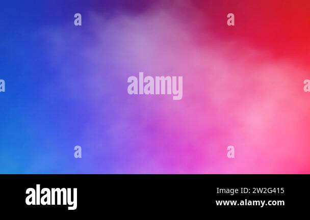 Smokey Fog on Colorful Background 4K Animation Footage. Light Smoke ...