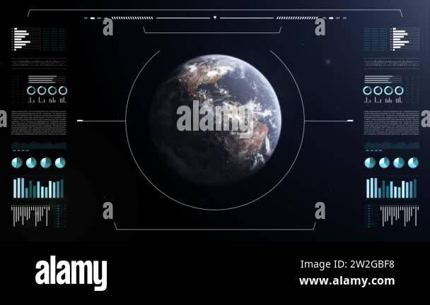 HUD earth HI technology interface, global interface and technology ...