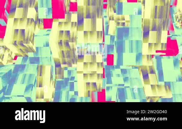 Texture crash digital visual animation Stock Video Footage - Alamy