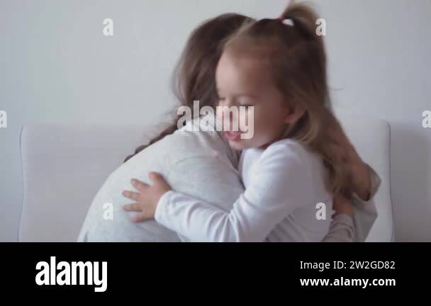 Childhood, games, family, insulation concept - Happy beautiful healthy ...