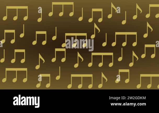 Musical notes in gold Stock Videos & Footage - HD and 4K Video Clips ...
