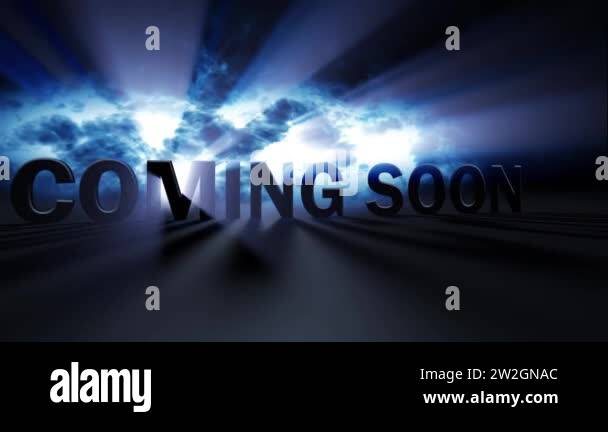 Coming soon text animation Stock Videos & Footage - HD and 4K Video ...