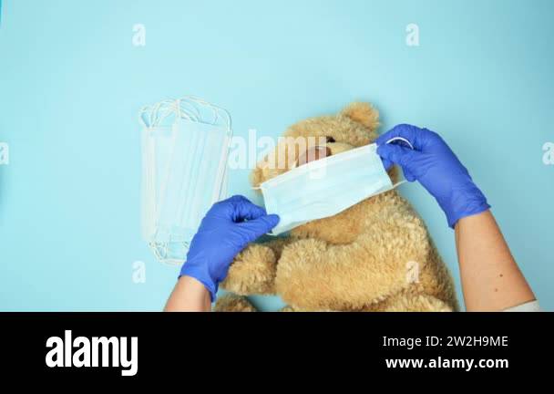 Teddy bear in protection masks Stock Videos & Footage - HD and 4K Video ...