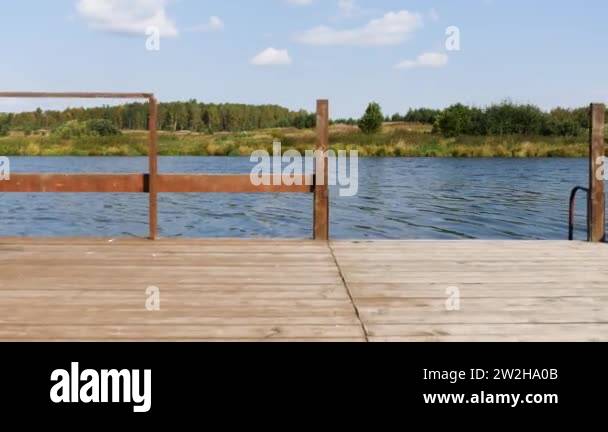 Lake wooden platform pier Stock Videos & Footage - HD and 4K Video ...