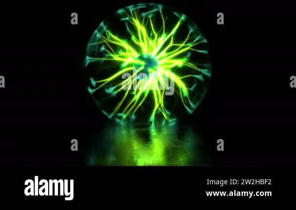 Plasma ball discharge lamp with high voltage lightning. Experiments ...