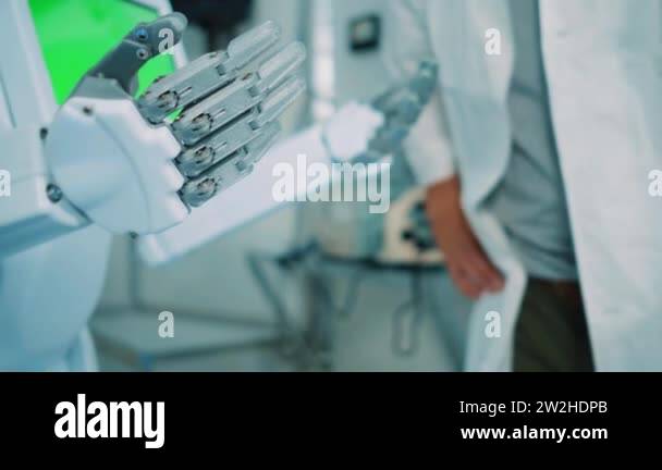 Humanoid robot in laboratory Stock Videos & Footage - HD and 4K Video ...