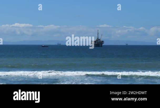 Offshore oil drilling platform in Stock Videos & Footage - HD and 4K ...