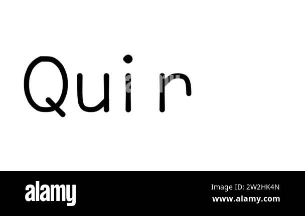 Quinoa Handwritten Text Animation in Various Sans-Serif Fonts and ...