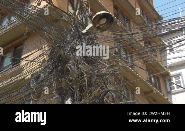 Tangled messy wiring on Stock Videos & Footage - HD and 4K Video Clips - Alamy
