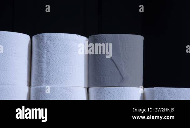 Stack textured perforated toilet Stock Videos & Footage - HD and 4K ...