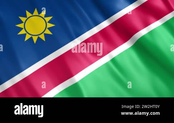 Namibia Flag Animation, Full HD, 1920x1080 Pixels, Extend the duration ...