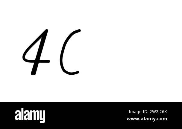 401k Decorative Handwriting Animation in Six Cursive and Gothic Fonts ...