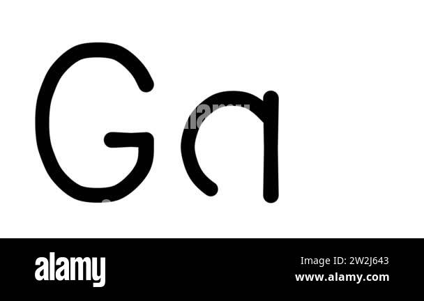 Gas Handwritten Text Animation in Various Sans-Serif Fonts and Weights ...