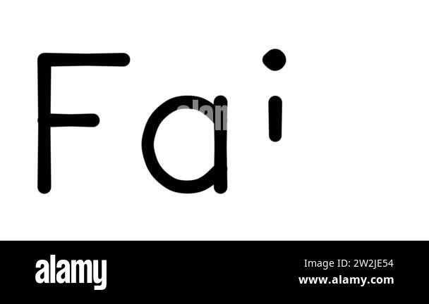 Fair Handwritten Text Animation in Various Sans-Serif Fonts and Weights ...