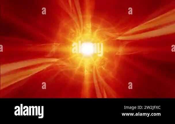 Abstract Magic Flare Fire Energy Tunnel VJ Loop Motion Ripple and ...