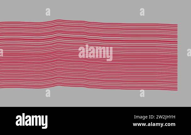 Messed lines movement. Weird motion design with abstract graphic ...