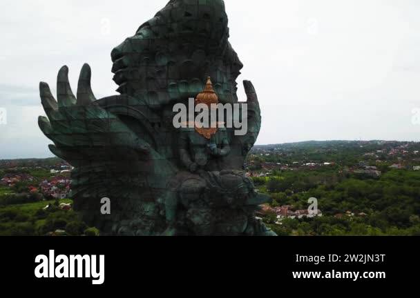 Garuda Wisnu Kencana statue. GWK 122-meter tall statue is one of the ...