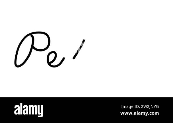 Pellet Decorative Handwriting Animation in Six Cursive and Gothic Fonts ...