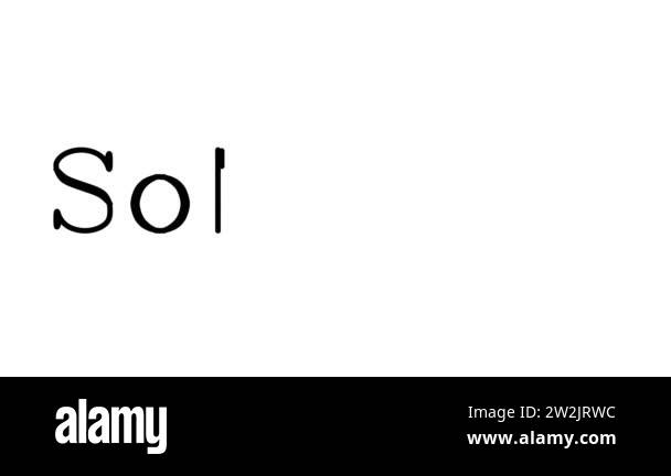 Solution Animated Handwriting Text in Serif Fonts and Weights Stock ...