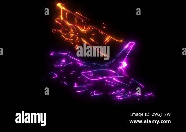 Cartoon Fighter Plane. Twin-engine, variable-sweep wing multirole ...